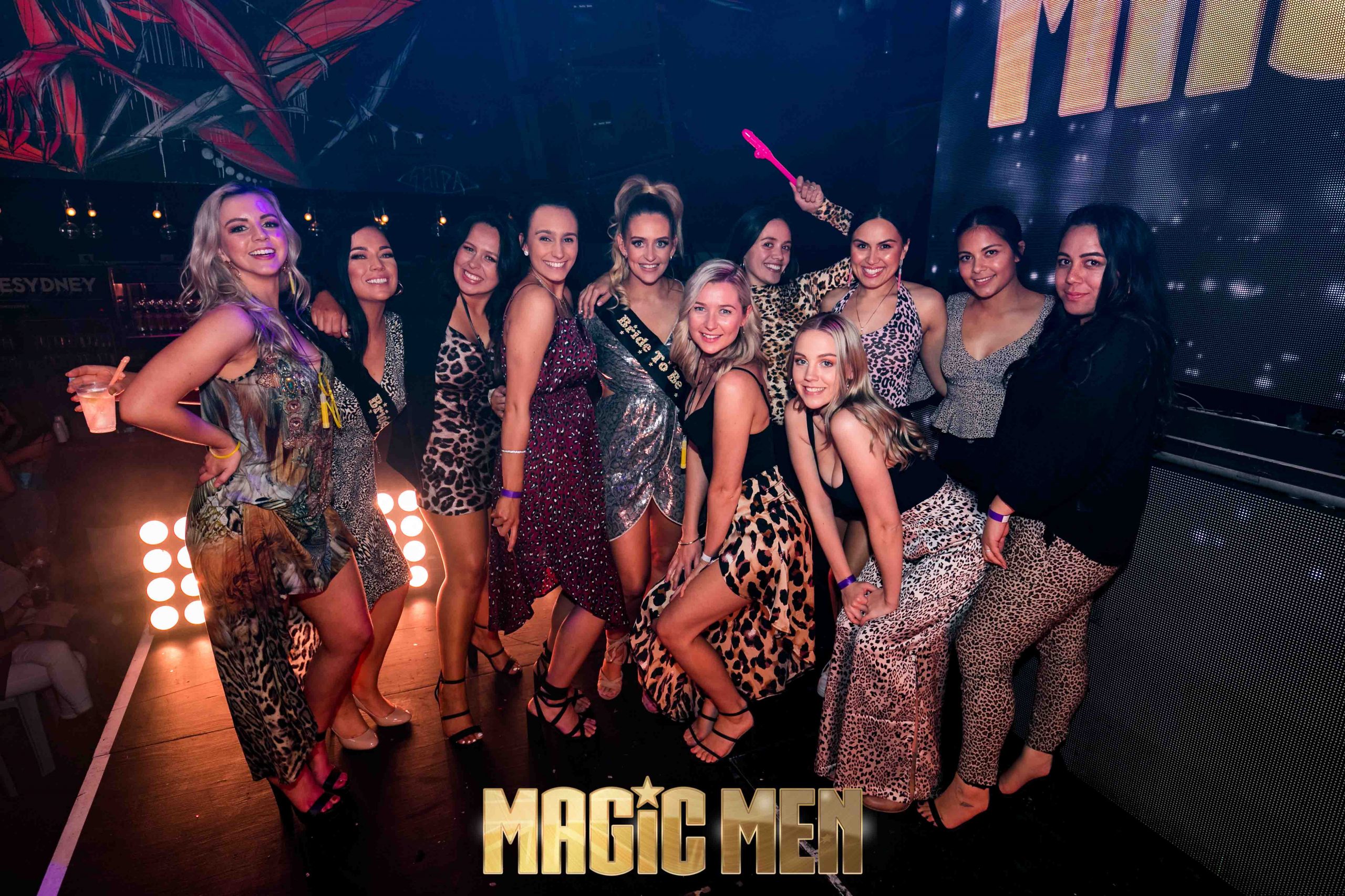 Hens Night Packages Brsibane | The Ultimate Hens Parties - Magic Men